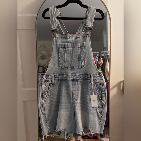 Judy Blue | Shorts | Denim Judy Blue Overalls Shorts | Poshmark